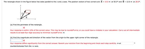 solved the rectangle shown in the figure below has sides