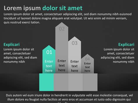 Upward Arrow Process PowerPoint Diagram Slide Upward Arrow Process Diagram Diagram For PowerPoint
