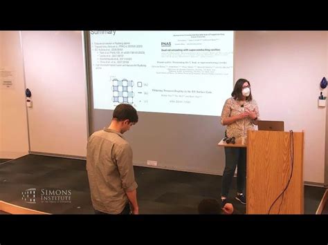 Free Video Error Correction With Hybrid Fusions In Quantum Coding Theory From Simons Institute
