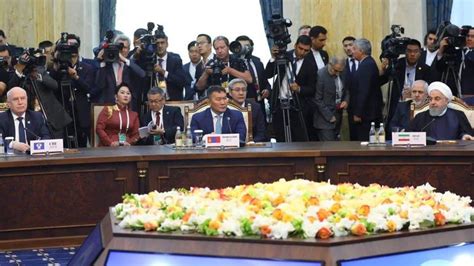 Монгол Улсын Ерөнхийлөгч Х Баттулга ШХАБ ын төлөөлөгчдийн тэргүүн нарын