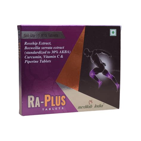 Ra Plus Tablets 15 Tablets Per Strip Medilab India