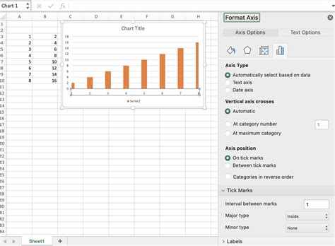 Excel How To Centrally Align The Labels On Value Axis With Tick Marks Stack Overflow