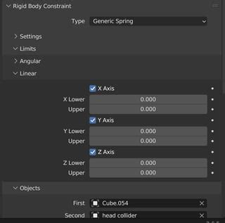Animation Limit Translation Parameters For Generic Spring Rigid Body Constraint Don T Work
