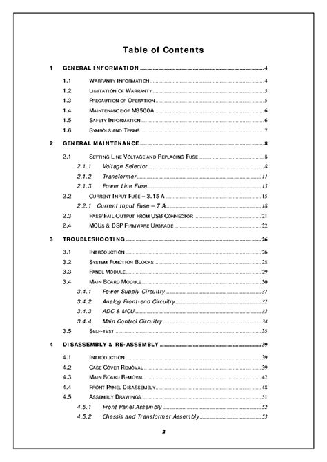PICOTEST M A SERVICE MANUAL Service Manual Download Schematics Eeprom Repair Info For