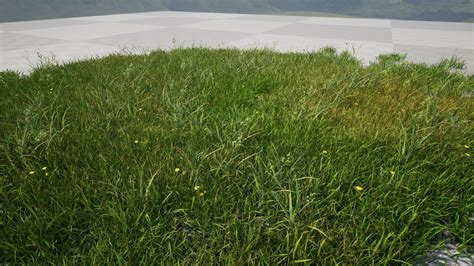 آبجکت چمنزار برای آنریل انجین دانلود پروژه آماده Unreal Engine