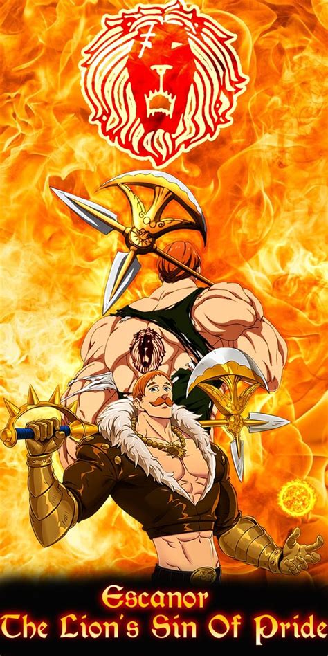 Escanor The Lions Sin Of Pride Wallpaper In 2025 Anime Seven Deadly