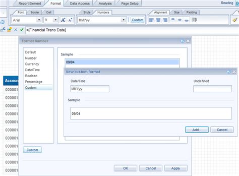 solved formatting a date dimension sap community