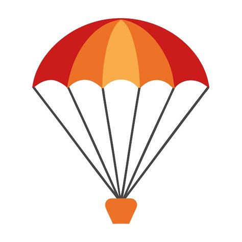 Parachute Design Vector Illustration Premium Ai Generated Vector
