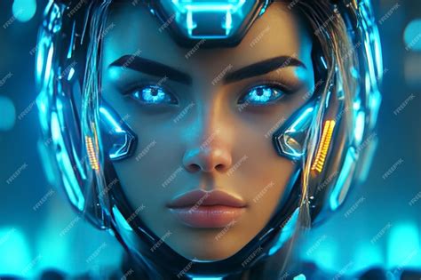 Neural Brain Synthetic Mind Synthetic Neurons Neural Augmentation And Neuroprosthesis Female In