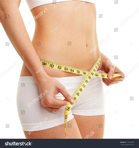 Woman Measure Tape Stock Photo Shutterstock