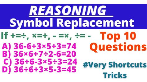 Symbol Substitution Short Tricks Symbol Replacement Tricks