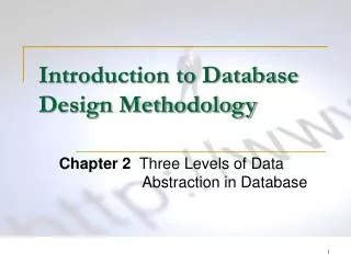 PPT Introduction To Database Design PowerPoint Presentation Free
