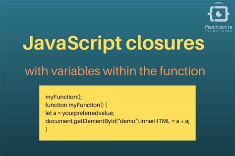 Javascript Closure Understanding The Functions And Methods Position