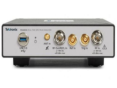 Tektronix Rsa600 Series Spectrum Analyzer Teksight Solutions