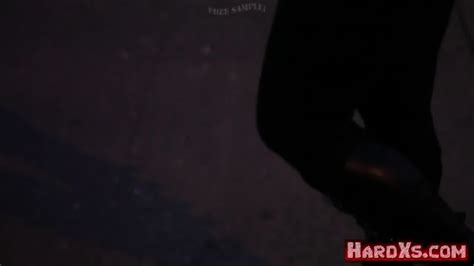 Jill In Leather Suit Takes Two Cocks Eporner