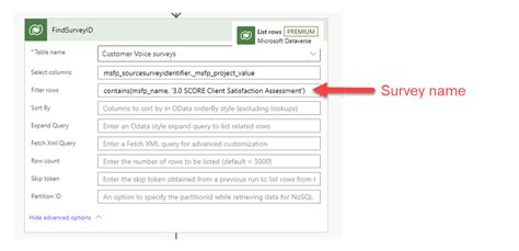Customer Voice Project Survey And ‘the Fields To Send To Web Merge Dynamically In Power