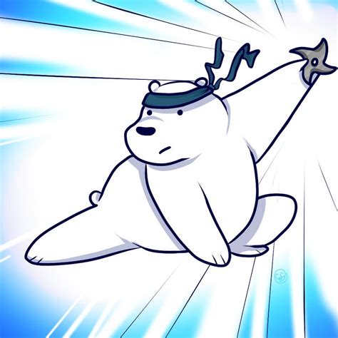 Ice Bear Ice Bear Is Ninja By Runtyiscute1999 On Deviantart Ice