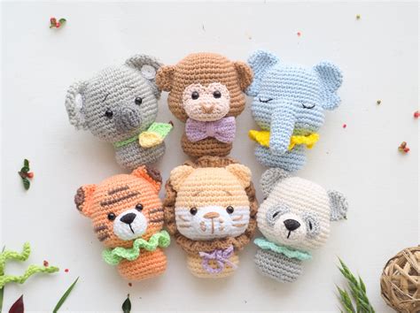 Stuffed Animals And Plushies Toys Toys And Games Amigurumi Elephant For
