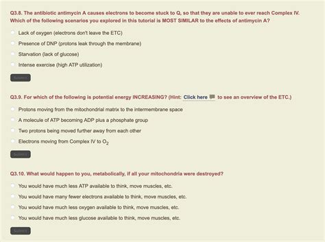 Solved Q38 The Antibiotic Antimycin A Causes Electrons To