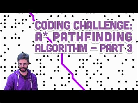 Coding Challenge 51 3 A Pathfinding Algorithm Part 3 YouTube