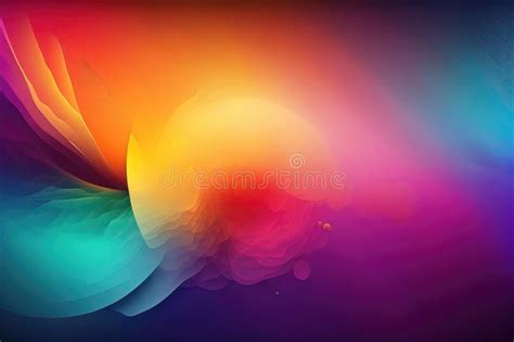 Abstract Colorful Background Generative Ai Stock Illustration Illustration Of Light