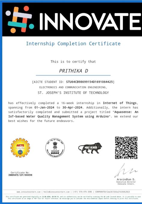 Prithika Dhanasekaran On Linkedin Innovate Internet