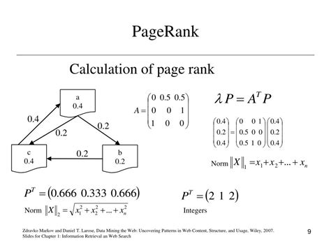Ppt Part I Web Structure Mining Chapter 2 Hyperlink Based Ranking