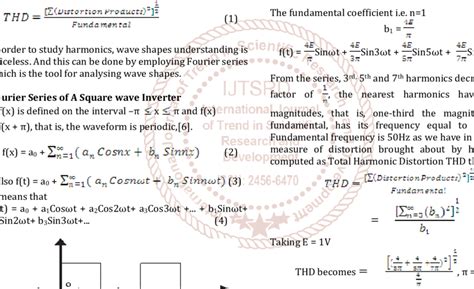 A Representation Of A Square Wave The Square Waveform Is An Odd Download Scientific Diagram