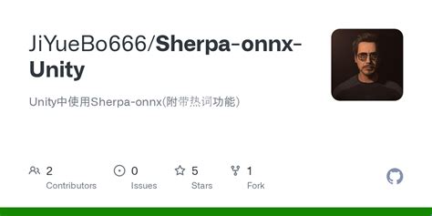 GitHub JiYueBo666 Sherpa onnx Unity Unity中使用Sherpa onnx 附带热词功能