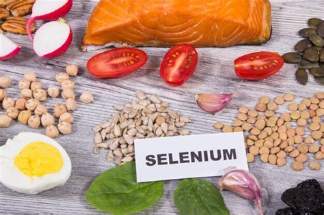 Premium Photo Healthy Food Containing Natural Selenium Fiber And Other Vitamins Or Minerals