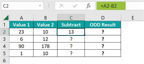 ODD Function In Excel Formula Example How To Use