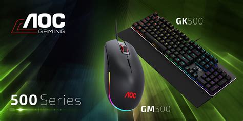 AOC Expands Its Gaming Ecosystem With Mechanical Keyboards Mice Mousepads TechPowerUp