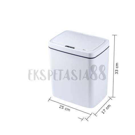 tempat sampah otomatis waterproof tong sampah otomatis sensor infrared