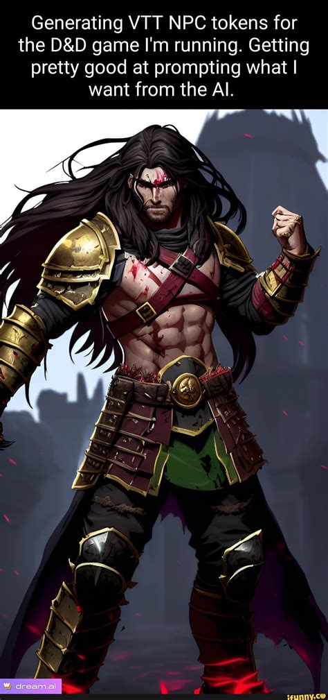 Generating Vtt Npc Tokens For The Game Im Running Getting Pretty Good