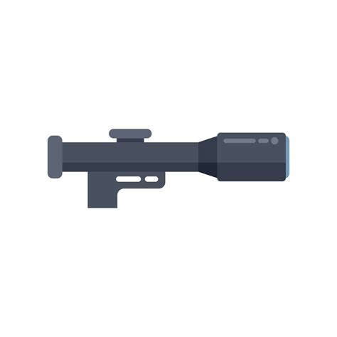 Telescopic Sight Icon Flat Vector Rifle Scope 17326999 Vector Art At