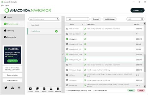 building a deep learning environment in python with intel and anaconda