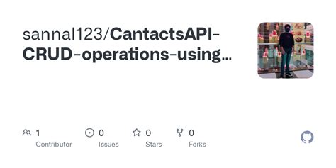Github Sannal Cantactsapi Crud Operations Using Asp Net Mvc With Sqlserver Database