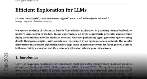 Efficient Exploration For Llms Lifeboat News The Blog