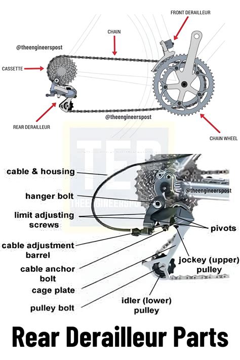 Engineerspost Website 📌 Rear Derailleur Explained Every Part And Its