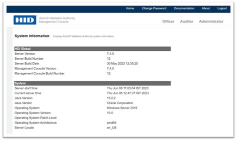 View System Information