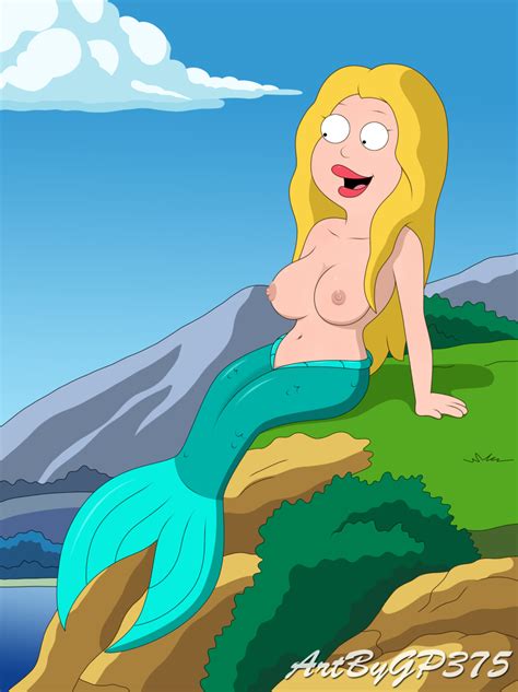 Rule 34 Accurate Art Style American Dad Blonde Female Blonde Hair