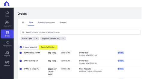 How To Batch Assign Carrier Service To Shipments Ricemill Order