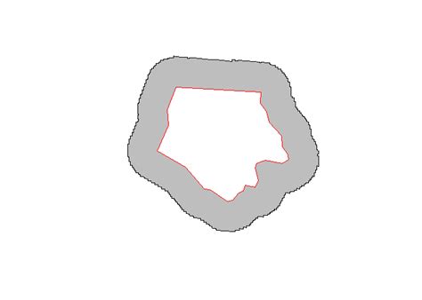 Sf Getting Polygon Coordinates For Areas Outside Known Polygons Using R Geographic
