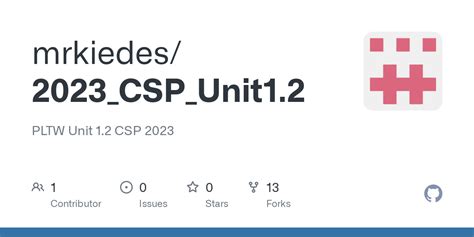 GitHub Mrkiedes 2023 CSP Unit1 2 PLTW Unit 1 2 CSP 2023