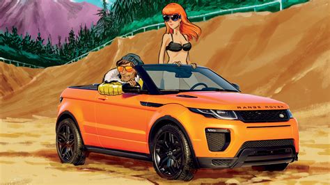 The Range Rover Evoque Convertible Is Weird And Fun GQ