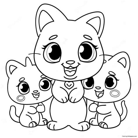 Cute Talking Angela With Friends Coloring Page 29205 23082