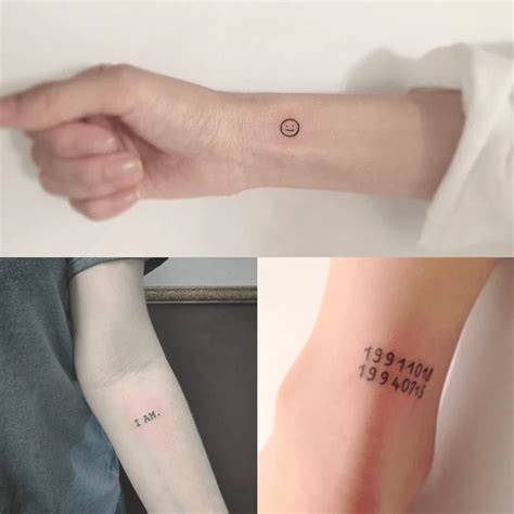 20 ไอเดียรอยสัก Minimal รอยสักเล็กๆ เจ็บน้อยๆ สุดมุ้งมิ้ง