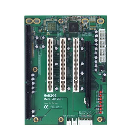 5 Slot Atx Supported Picmg 13 Bus Half Size Backplane Hab206