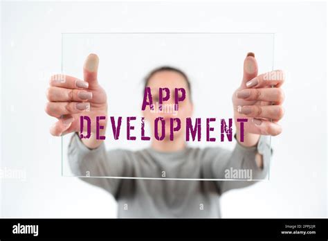 Conceptual Caption App Development Business Overview Producing Computer Software With A
