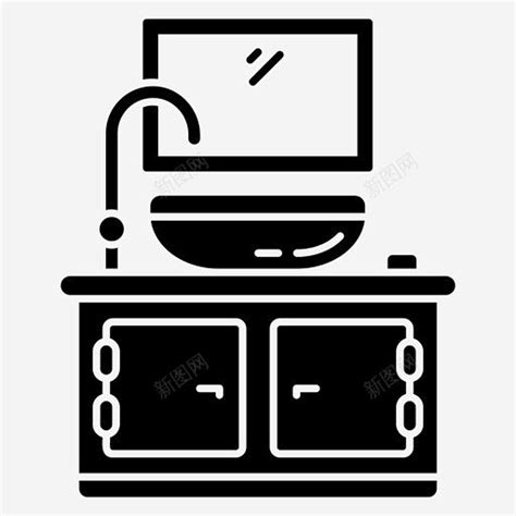 洗手台洗手盆厨房水槽 Icon 图标 标识 标志 Ui图标 设计图片 免费下载 页面网页 平面电商 创意素材